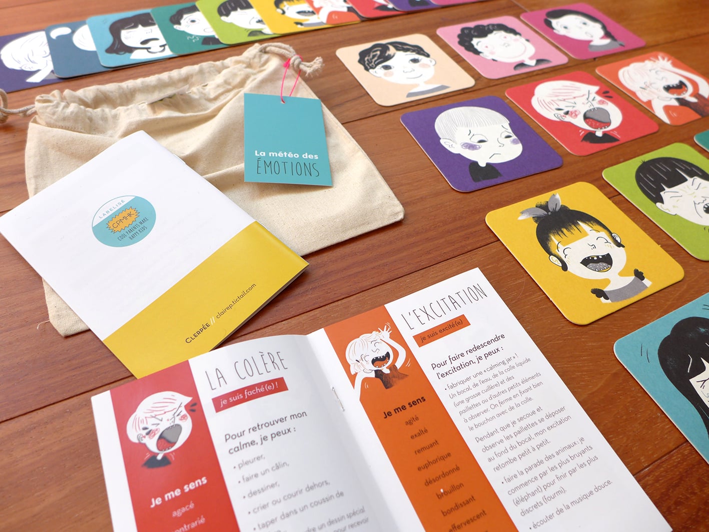 Jeu sur les émotions, malin et tout mignon ! - Cool Parents Make Happy Kids